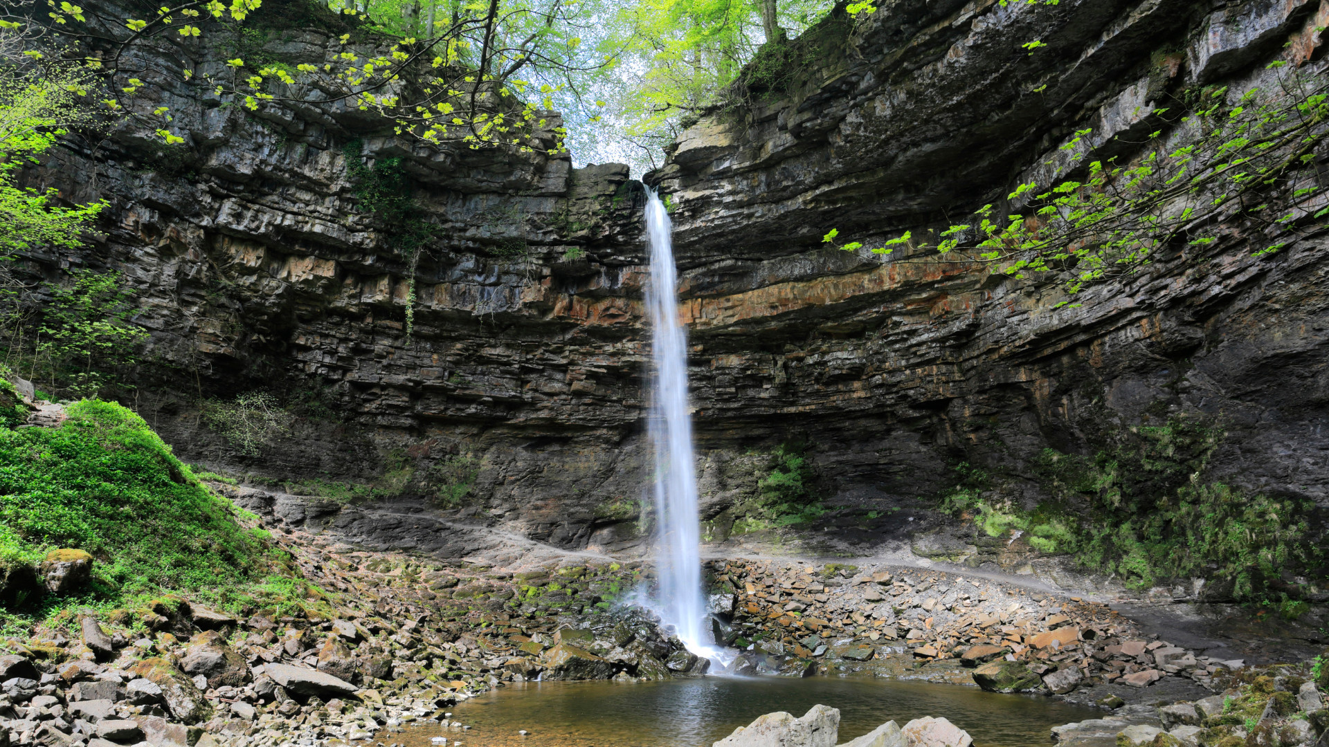 Hardraw Force Waterfall | Crabtree & Crabtree
